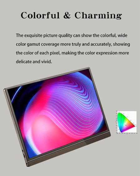 15.8'' portable monitors video game TFT monitors, baby monitor Portable ...