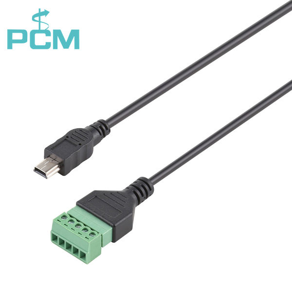 Mini USB to 5 Pin Terminal Block Cable, 5 Pin Terminal Block Mini USB ...