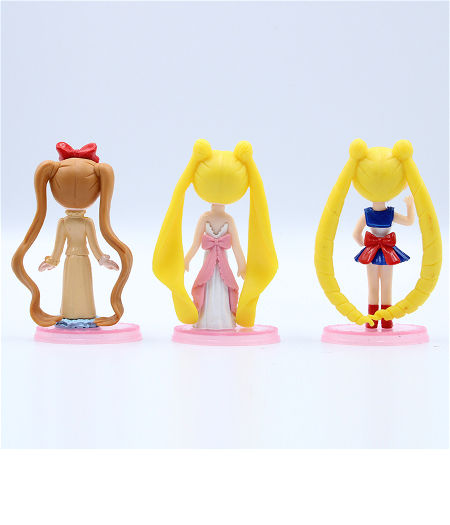 Sailor Moon Action Figure Cute Anime PVC Miniatures & Models Toy ...