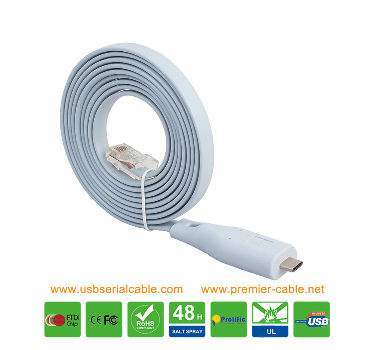 Type C to RJ45 Cisco Console USB Cable, USB Console Cable Cisco Console ...