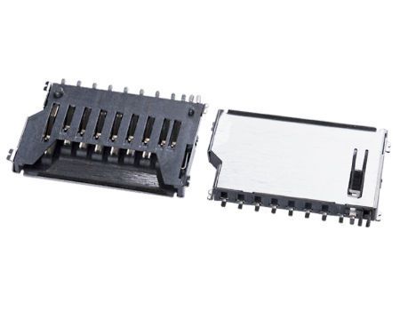 Micro SD connector all plastic SMD for PCB, Micro Sd card SD card ...