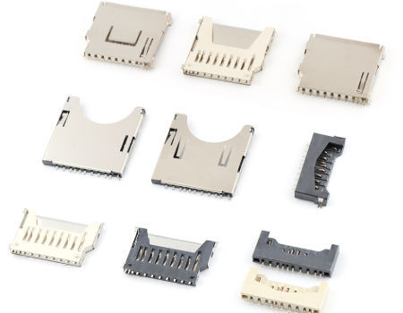 Micro SD connector all plastic SMD for PCB, Micro Sd card SD card ...