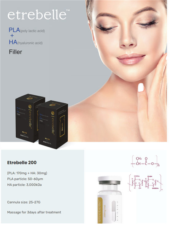 Etrebelle PLA Hybrid Dermal Filler Plla Filler Stimulates Collagen ...