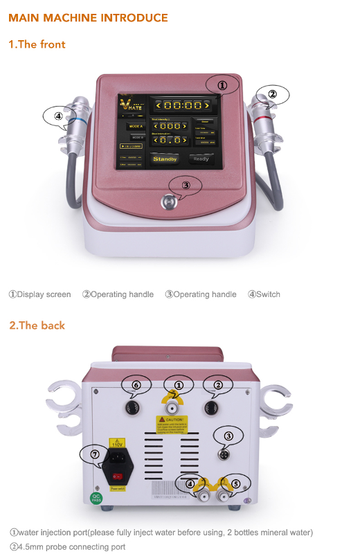 Portable V-mate Vmate Focused For Anti-aging Skin Lift Body Contouring ...