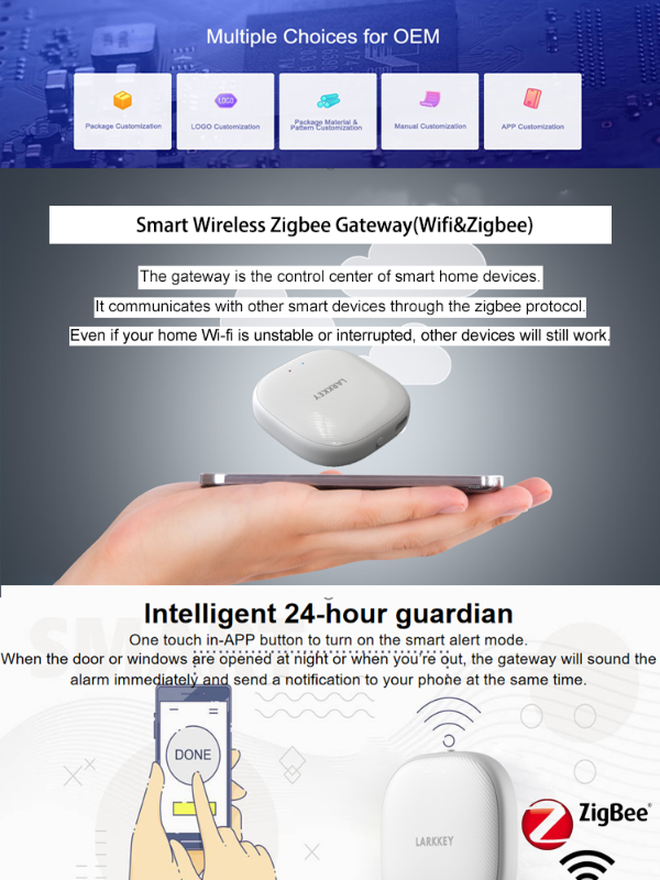 Tuya Smart Life Home Hub Automation Gateway BLE Mesh Gateway, Smart ...