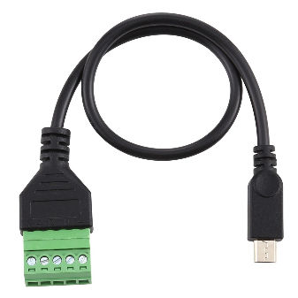 Micro USB to Screw Terminal Block Cable, Micro-USB to Screw Terminal ...