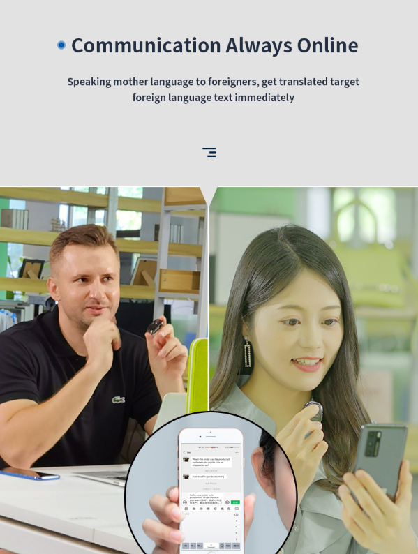 Pocket mini translator devices voice talk freely language translator ...