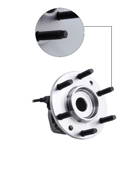 Auto parts accessories front axle wheel hub bearing unit assembly hub ...