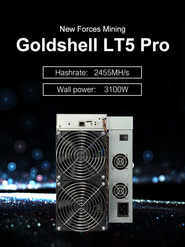 New Goldshell LT5 pro 2450MH/S ASIC LTC Top profit Scrypt algorithm ...