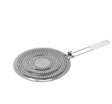 Stainless Steel Pot Mat with Plastic Handle Heat Diffuser Reducer Flame ...