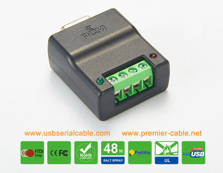 Moxa Mini DB9 to Terminal Block Adapter, Mini DB9 Adapter Moxa Mini DB9 ...