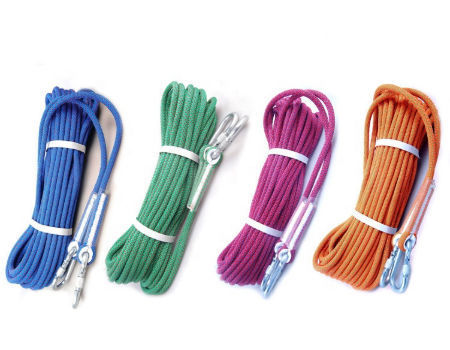 Factory wholesale 6-20mm braided rope 8mm/10mm/14mm/18mm nylon dynamic ...