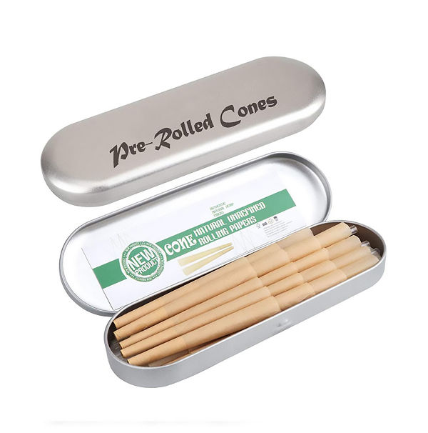 Unbleached Cones King Size Natural Pre Rolled Rolling Smoking Hemp ...