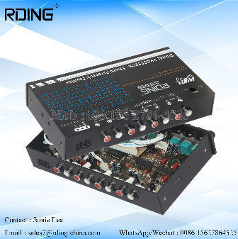 5-band EQ with display & USB & BT & SD / FM / Car Equalizer, Car ...