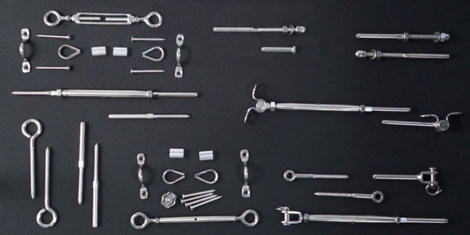 Deck Railing Kit T316 Stainless Steel Toggle Turnbuckle & End for Deck ...