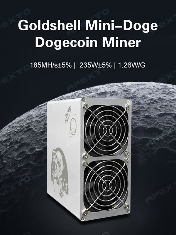 New Goldshell Mini Doge 185M 235W Silent Miner LTC Miner Mining Coin ...