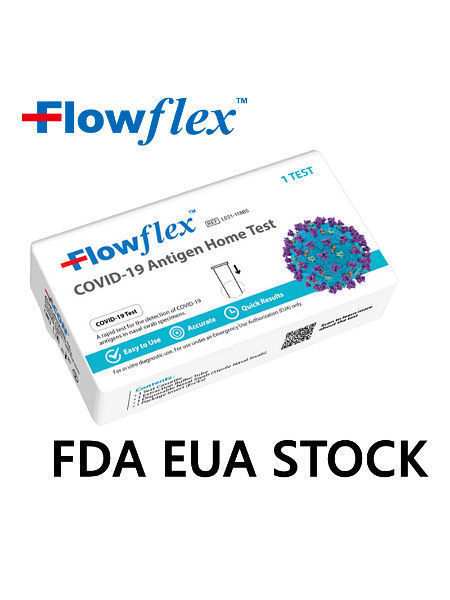 ACON Flowflex™ STOCK Antigen Rapid Test Kit EUA FDA Self Home Nasal ...