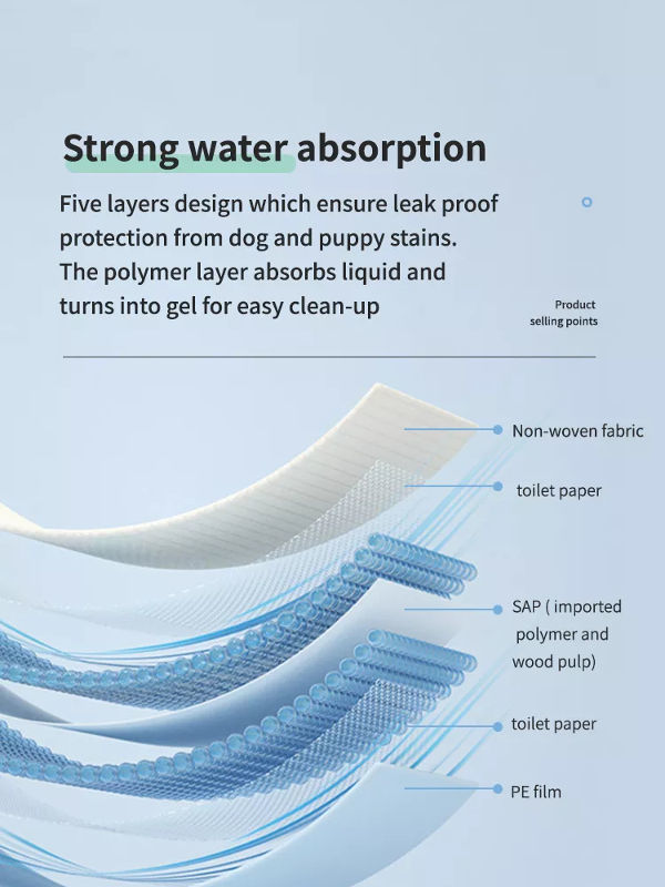 Disposable sanitary potty changing regular puppy pet training pee pads ...