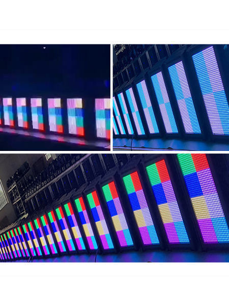 Rgb led8 segment strobe light voice-activated strobe stage light ...