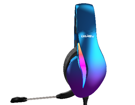 Stylish gaming headset RGB gradient 7.1 virtual surround sound ENC ...