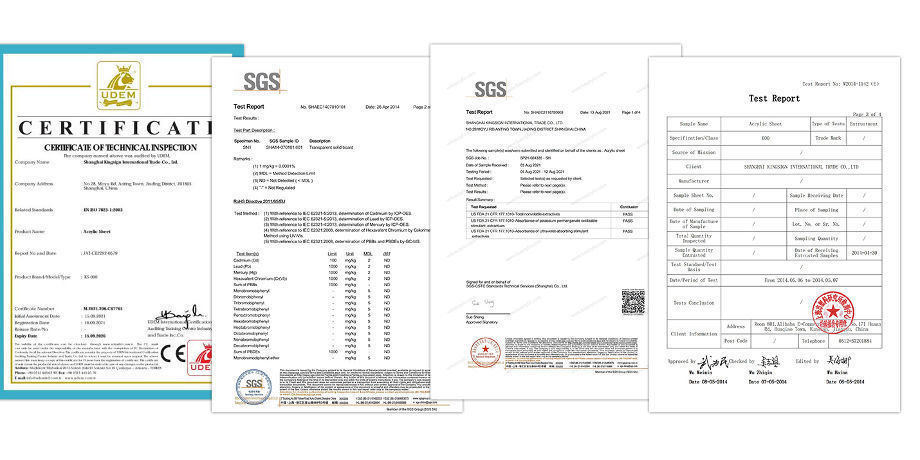 Kingsign® Acrylic top quality pmma board 1220x2440mm clear pmma board ...