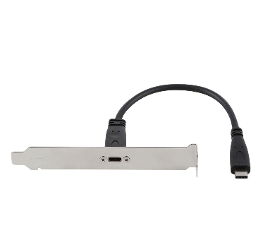 USB C to C Baffle Cable, USB 3.1 Slot Plate Adapter Slot Bracket USB3.1 ...