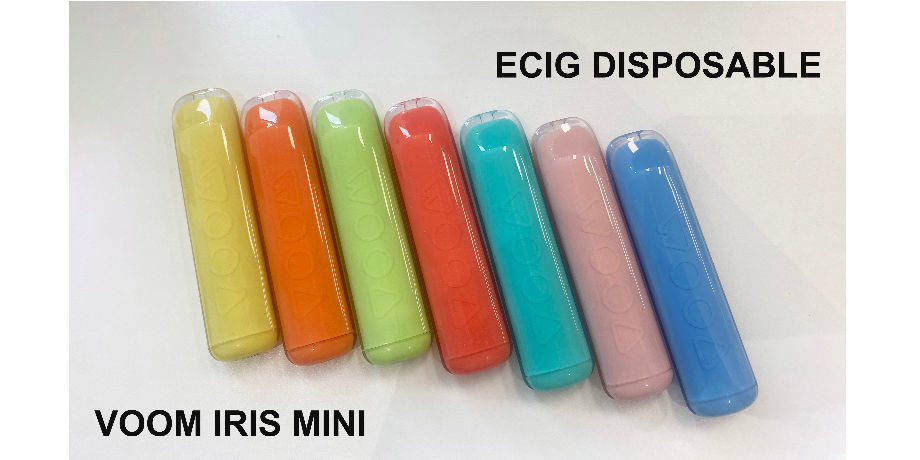 Itsuwa 2022 Voom iris mini New 600 puffs 2ml No Bure Disposable E-cigratte Rechargeable vape ...