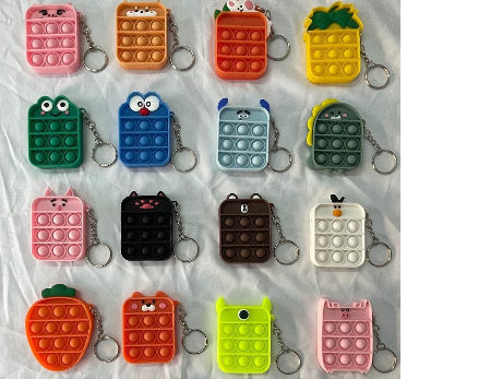 New Design Hot Sale Fidget Toys Keychain Reduce Pressure Toys Pop ...