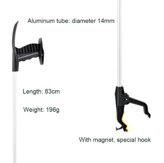 GrabRunner Reacher Grabber Tool with Strong Magnetic Tool with Long ...