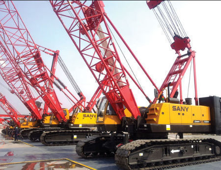 Crawler crane, 650t, 650 ton, SCC6500A,SA/NY brand price, crane Crane ...