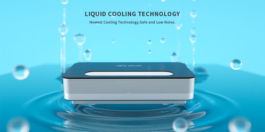 Smart 4K laser projector autofocus keystone correction liquid cooling ...