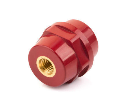 M8 Red Epoxy insulator, insulator Electrical Insulators Epoxy insulator ...