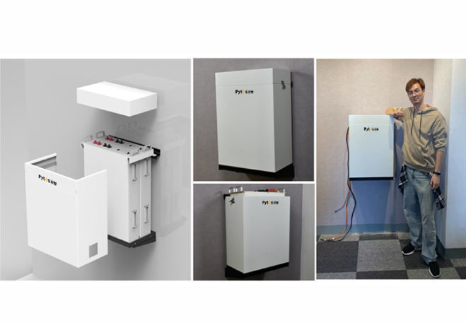 PYTES 5kWh 10kWh ESS UPS wall mounted Lithium Iron Phosphate Battery ...