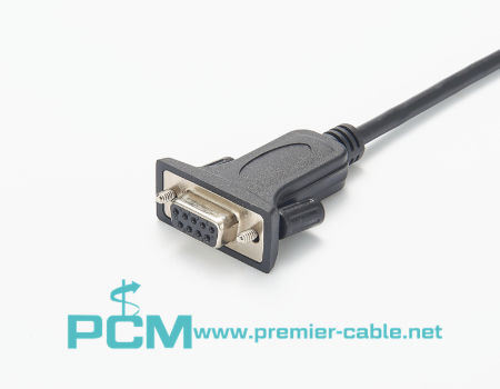 USB to Null Modem Serial Adapter, RS232 Serial Adapter DB9 Serial DCE ...