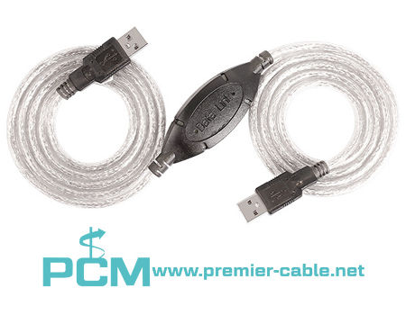PC Computer USB Link Adapter Data Cable, USB Link Adapter Cable PC Link ...