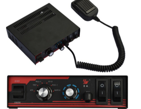 Multi functional siren controller for police and ambulance emergency ...