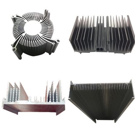 LED aluminum heat sink, deep drawn deep, led heatsink Forged radiator heatsinks cold forging ...