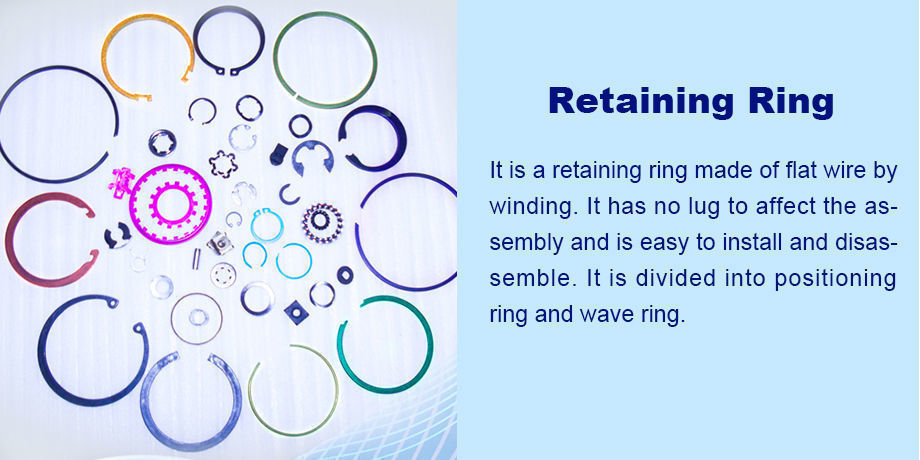 Retaining Washers Spring Retaining Ring Spiral Circlip Ring Flat ...