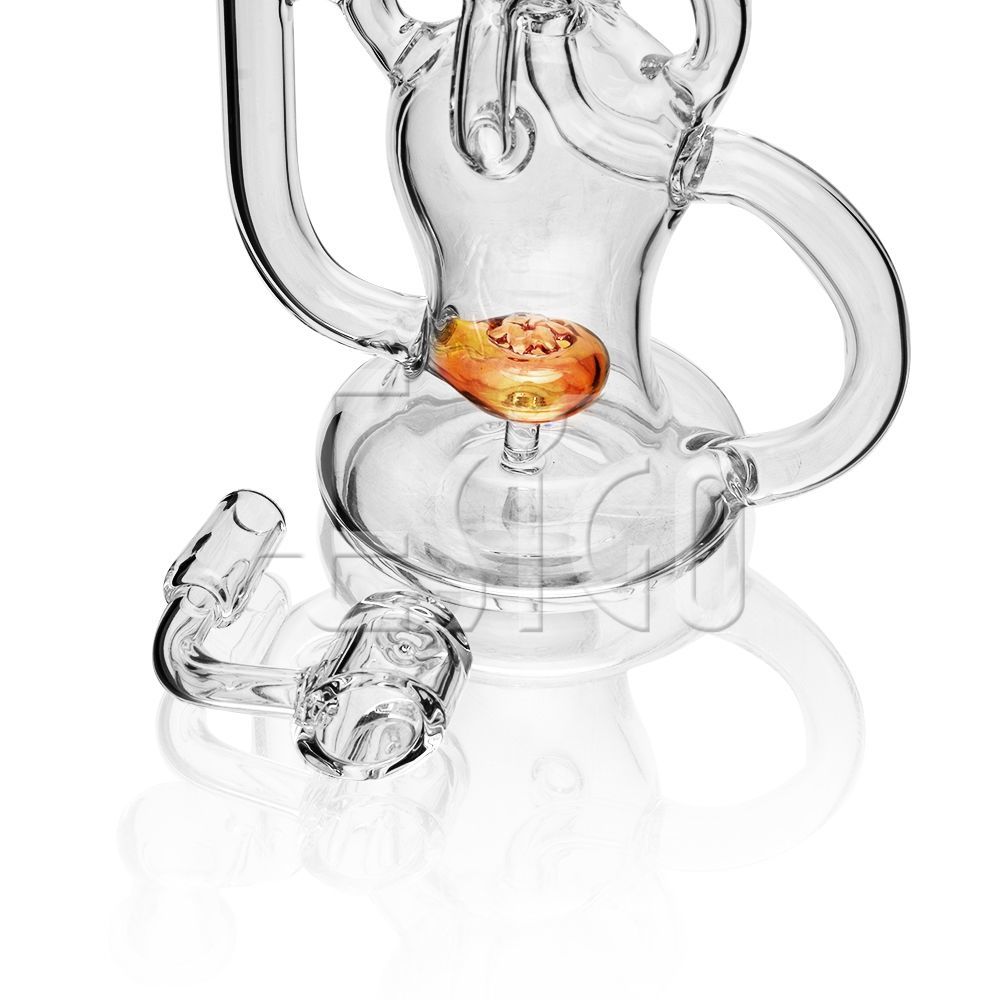 Buy Wholesale China Esigo 2022 New Design Golden Fumed Heady Glass ...