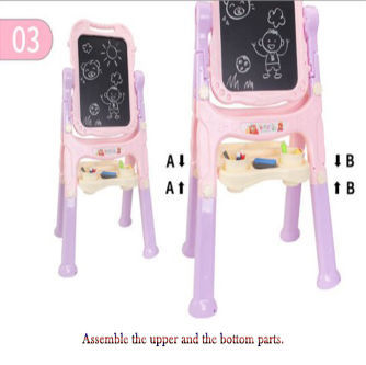 Magnetic Double-sided Long Legs Blackboard Magnetic Drawing Board Stand ...