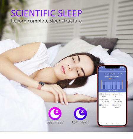 Smart Bracelet Wristband Fitness Tracker Heart Rate Monitor Watch ...