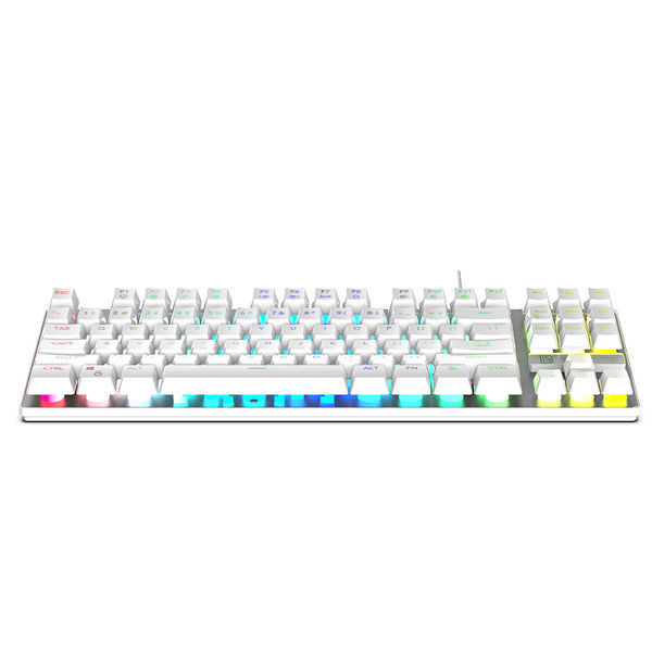 Tkl Layout Keyboard 87 Keys Membrane Gaming Keyboard Usb Wired With Led ...