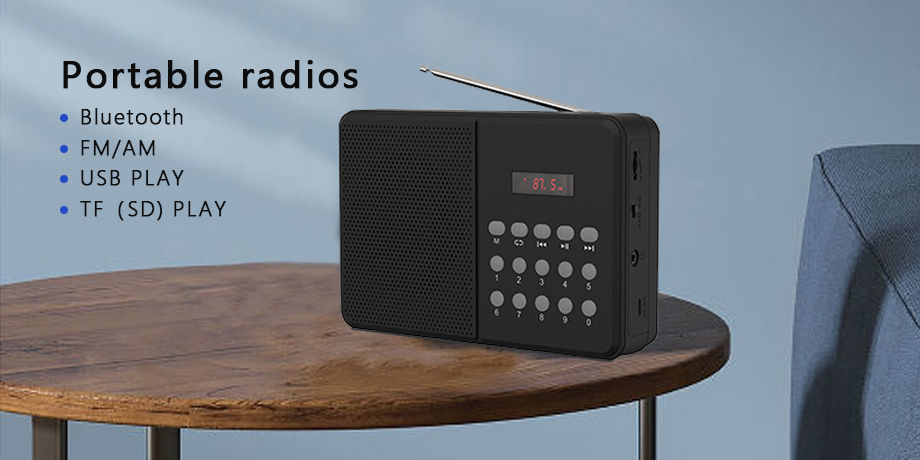 Buy Wholesale China Portable Radios Mini Speaker Rechargeable Am/fm ...
