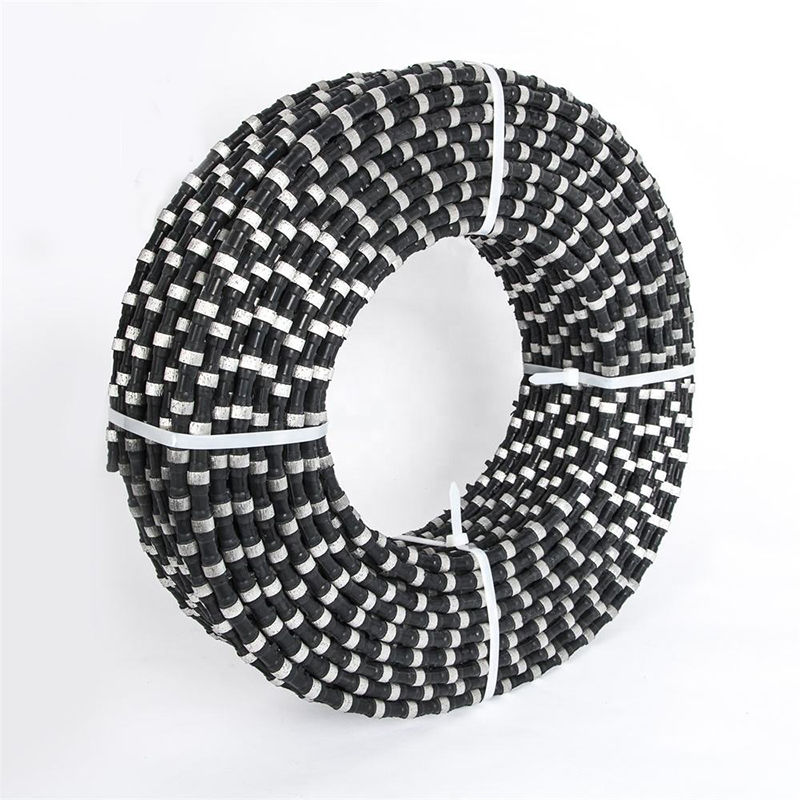 11.5mm Diamond Mining Tools Rubber Wire Saw For Granite Stone - China ...