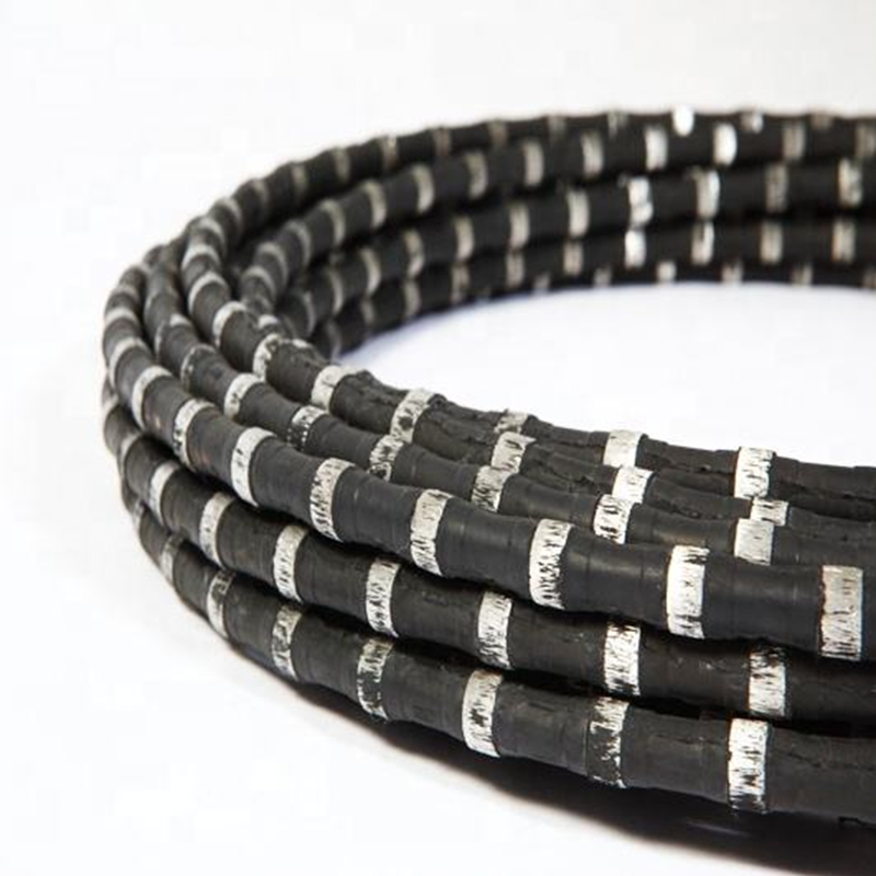 11.5mm Diamond Mining Tools Rubber Wire Saw For Granite Stone - China ...