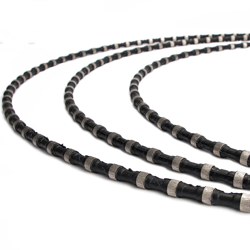 11.5mm Diamond Mining Tools Rubber Wire Saw For Granite Stone - China ...