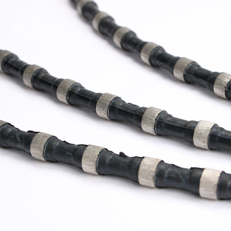11.5mm Diamond Mining Tools Rubber Wire Saw For Granite Stone - China ...
