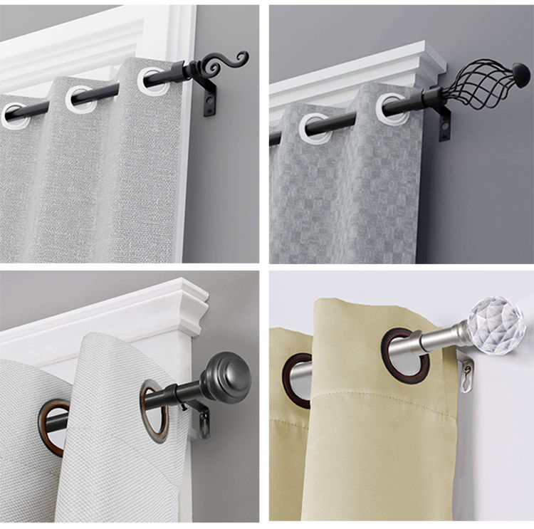 Buy Wholesale China Curtain Rod Finial Various Curtain Rod End For ...