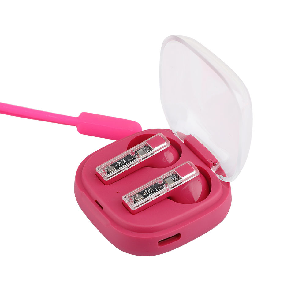 Buy Wholesale China Fashion Design Tws Earphone Transparent Bt V5.2 ...