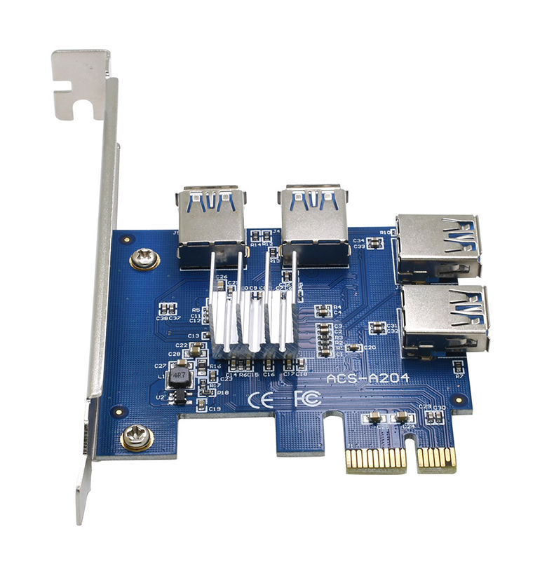 Achetez en gros Carte Graphique Pci-e Usb3.0 Pci-e 1x à 4 Port Usb 3.0 ...